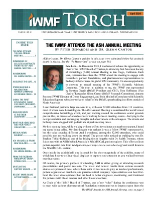 IWMF Torch - International Waldenstrom’s Macroglobulinemia Foundation