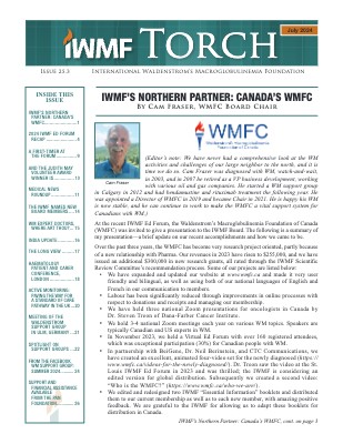 IWMF Torch - International Waldenstrom’s Macroglobulinemia Foundation